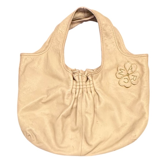 Marc Jacobs | Bags | Marc Jacobs Y2k Vintage Tan Vida Flower Logo ...